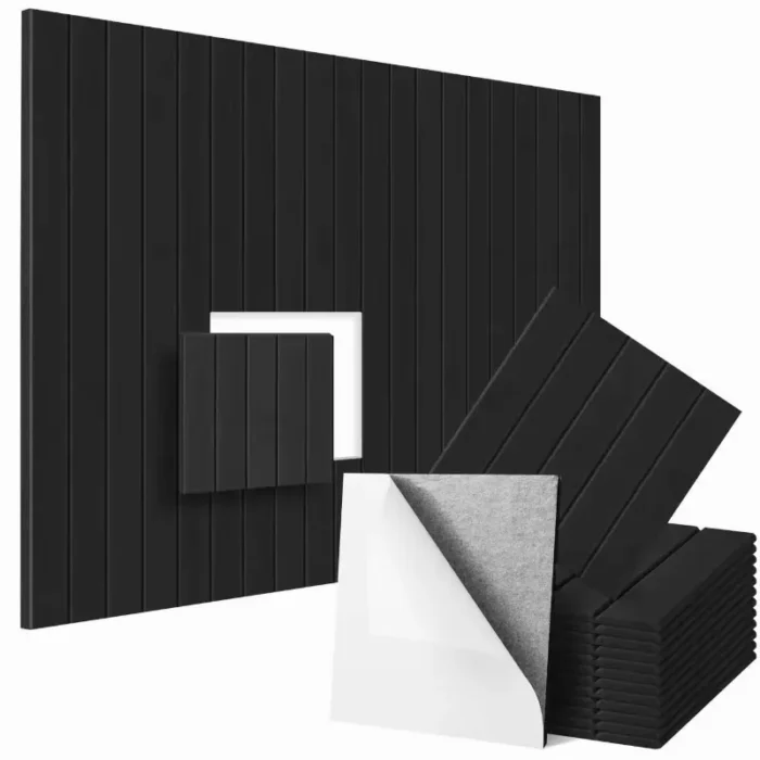 Vertical Groove Acoustic Panel – HebeiFelt